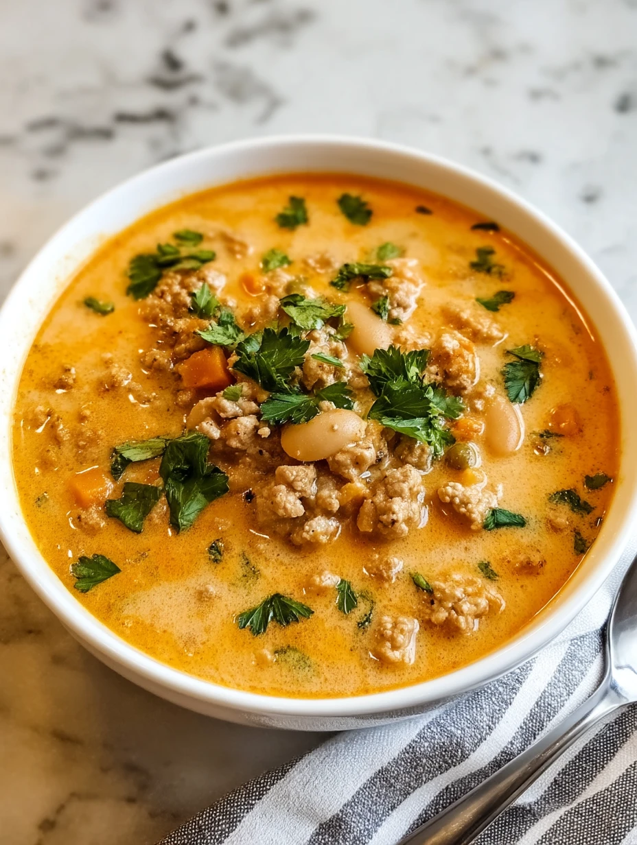 Creamy Turkey Pumpkin Chili
