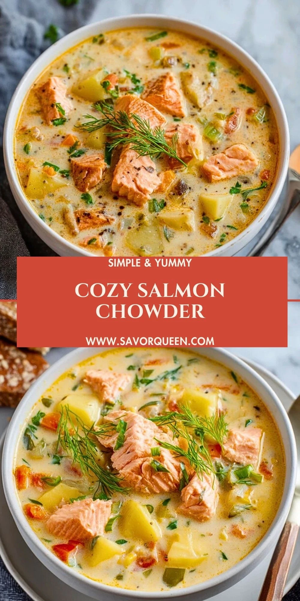 Cozy Salmon Chowder
