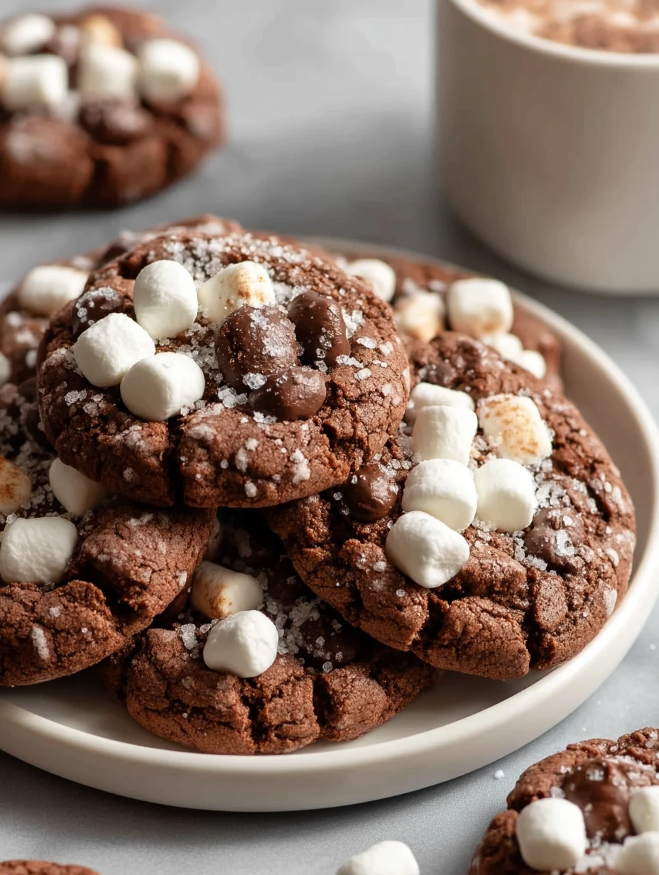 Hot Chocolate Cookies