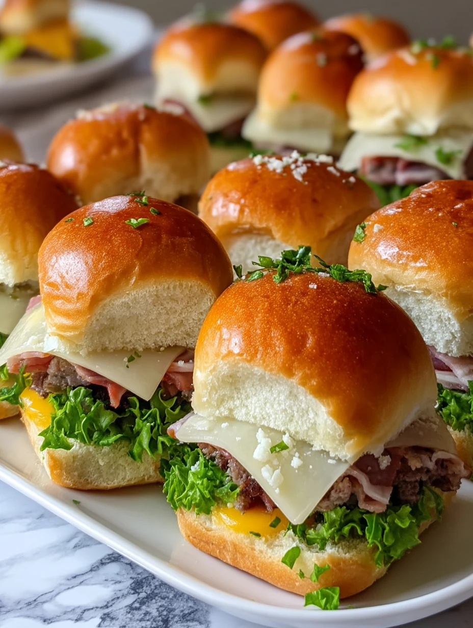 Chopped Club Sliders