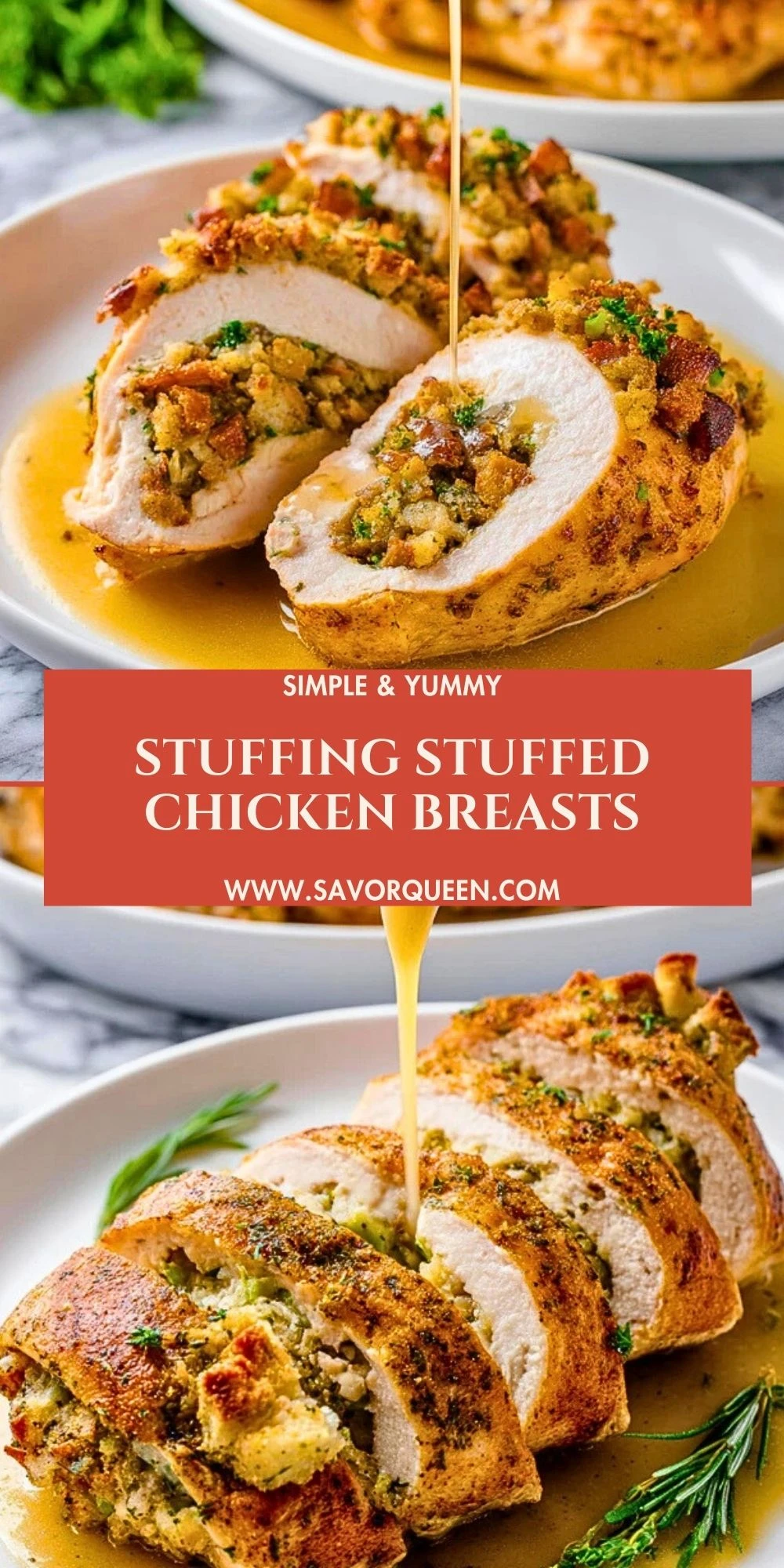 Stuffing Stuffed Chicken Breasts