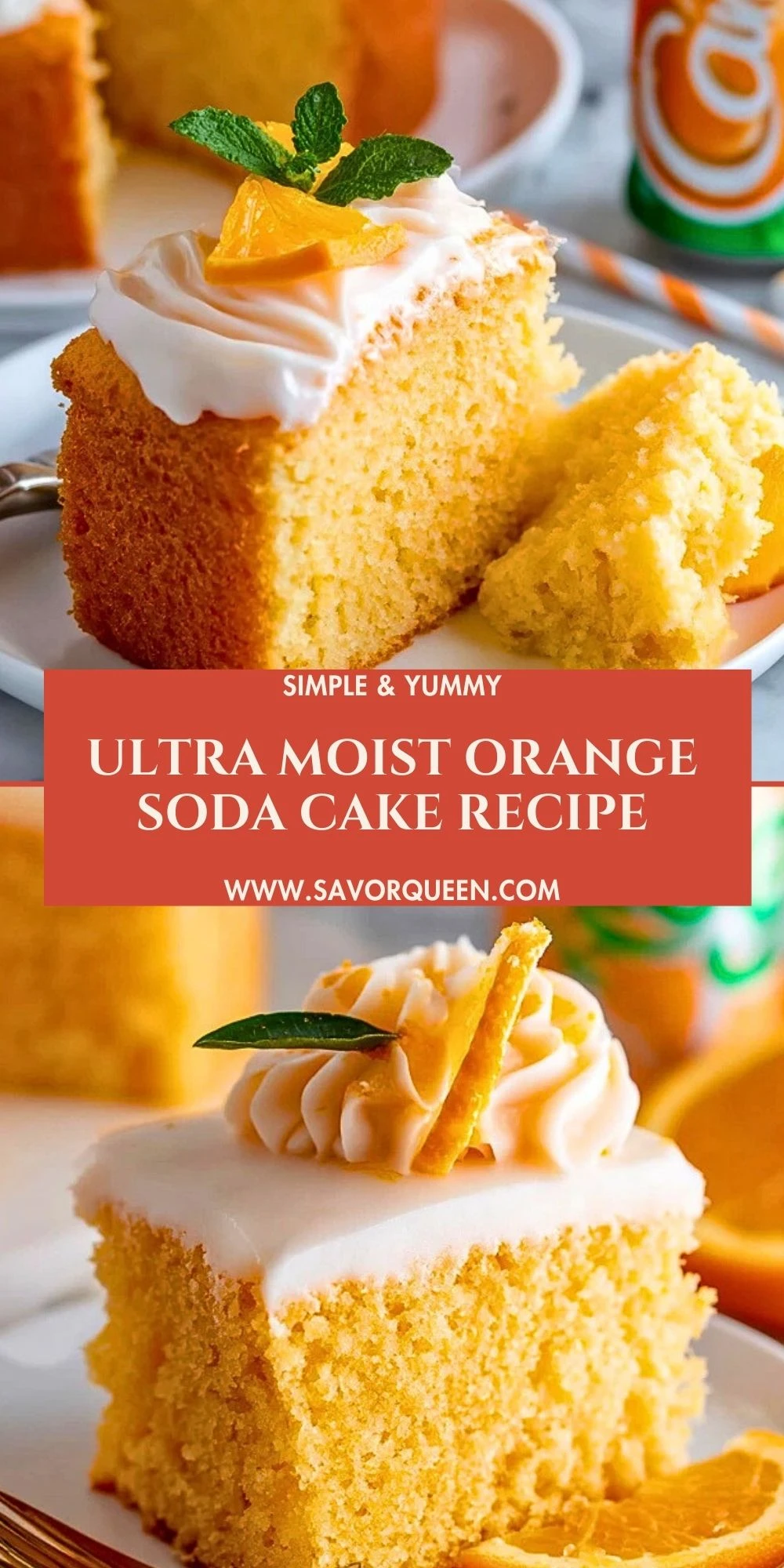 Ultra Moist Orange Soda Cake Recipe